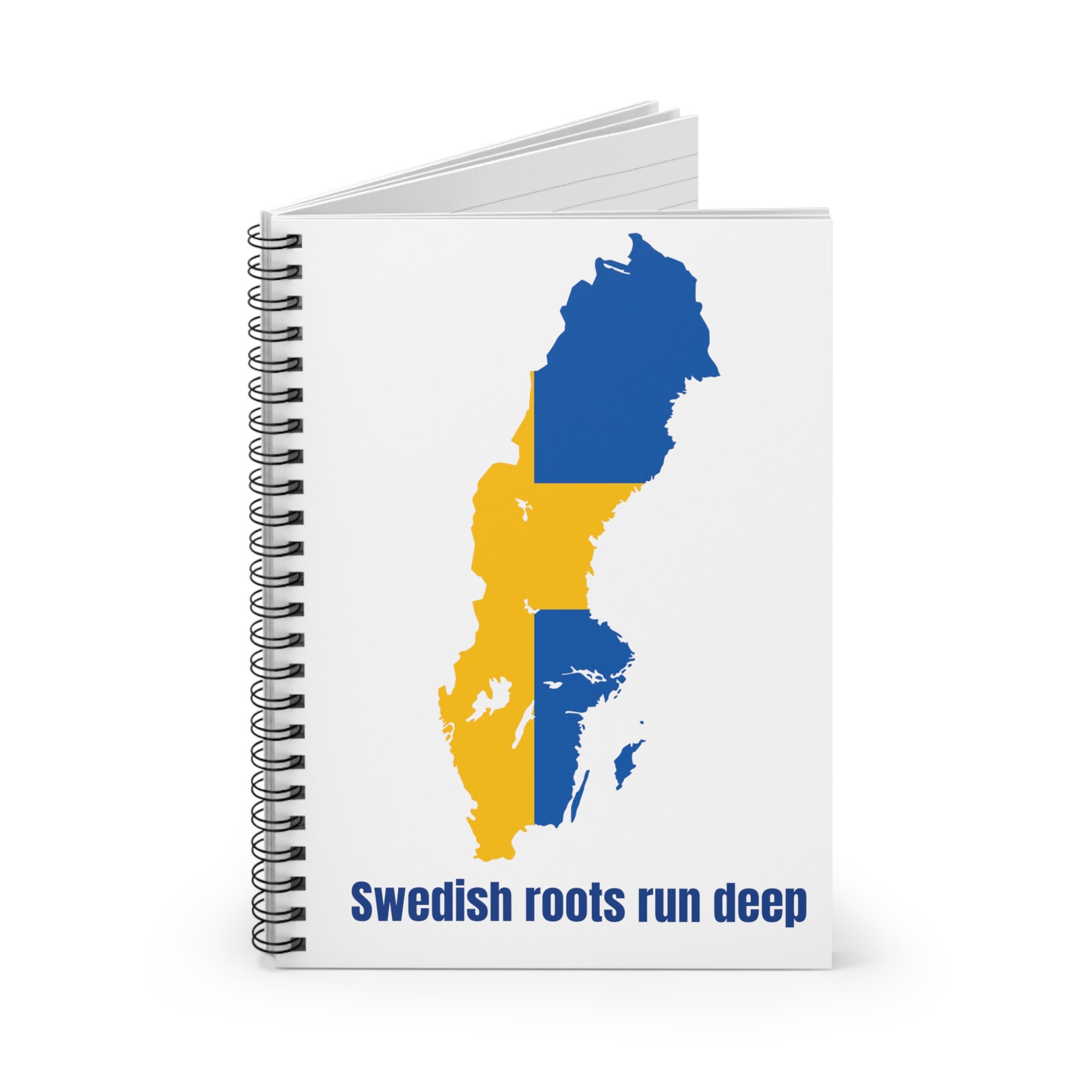 Swedish Genealogy Family History Rootstech Journal Spiral Notebook Gift ...