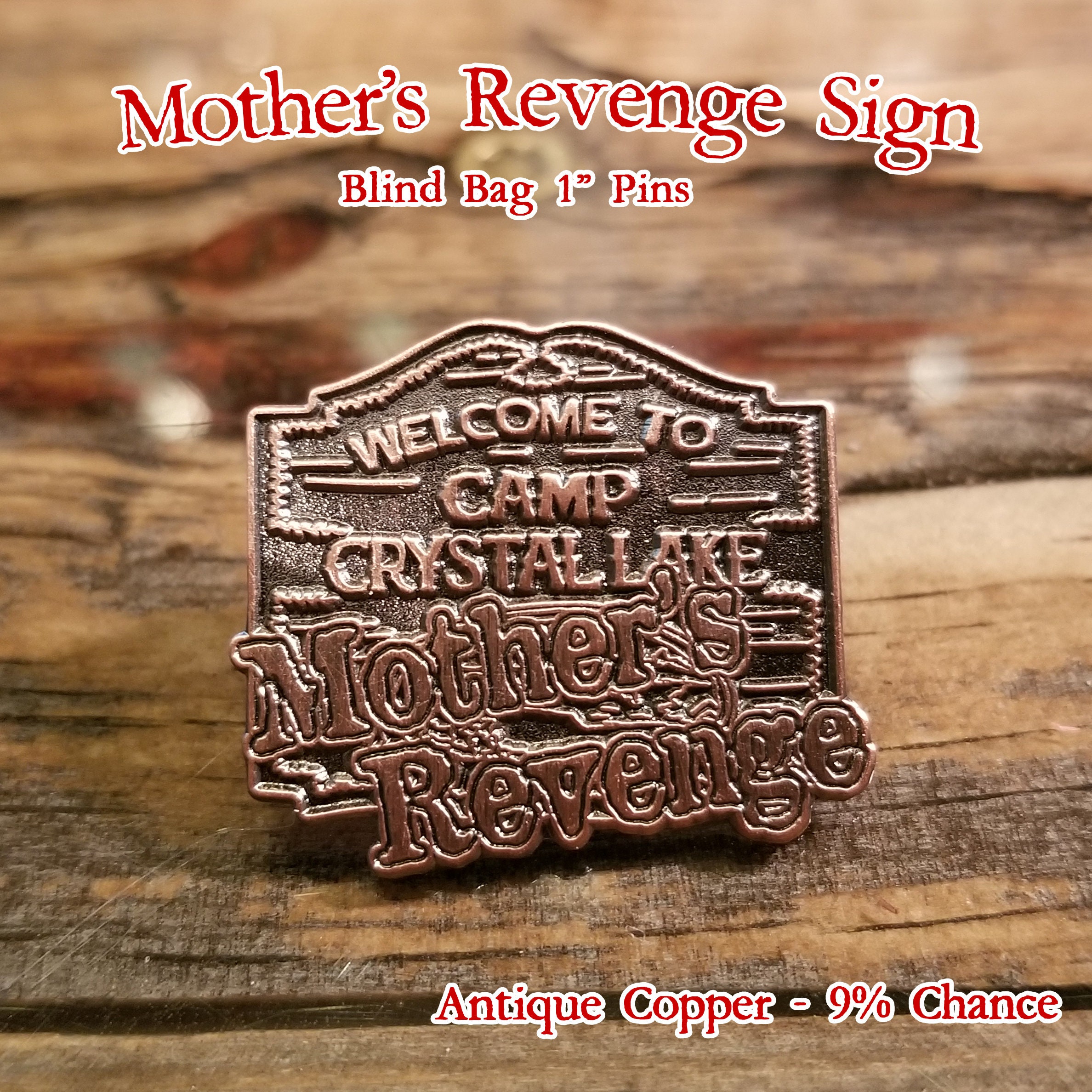 Enamel Pin MOTHER'S REVENGE Sign 1 Metal Pin | Etsy