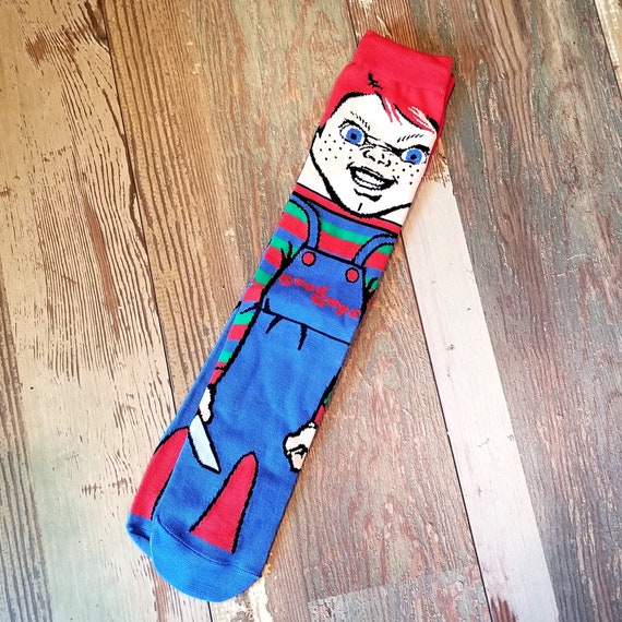 SOCKS CHUCKY Child's Play Casual Knit Socks Good | Etsy