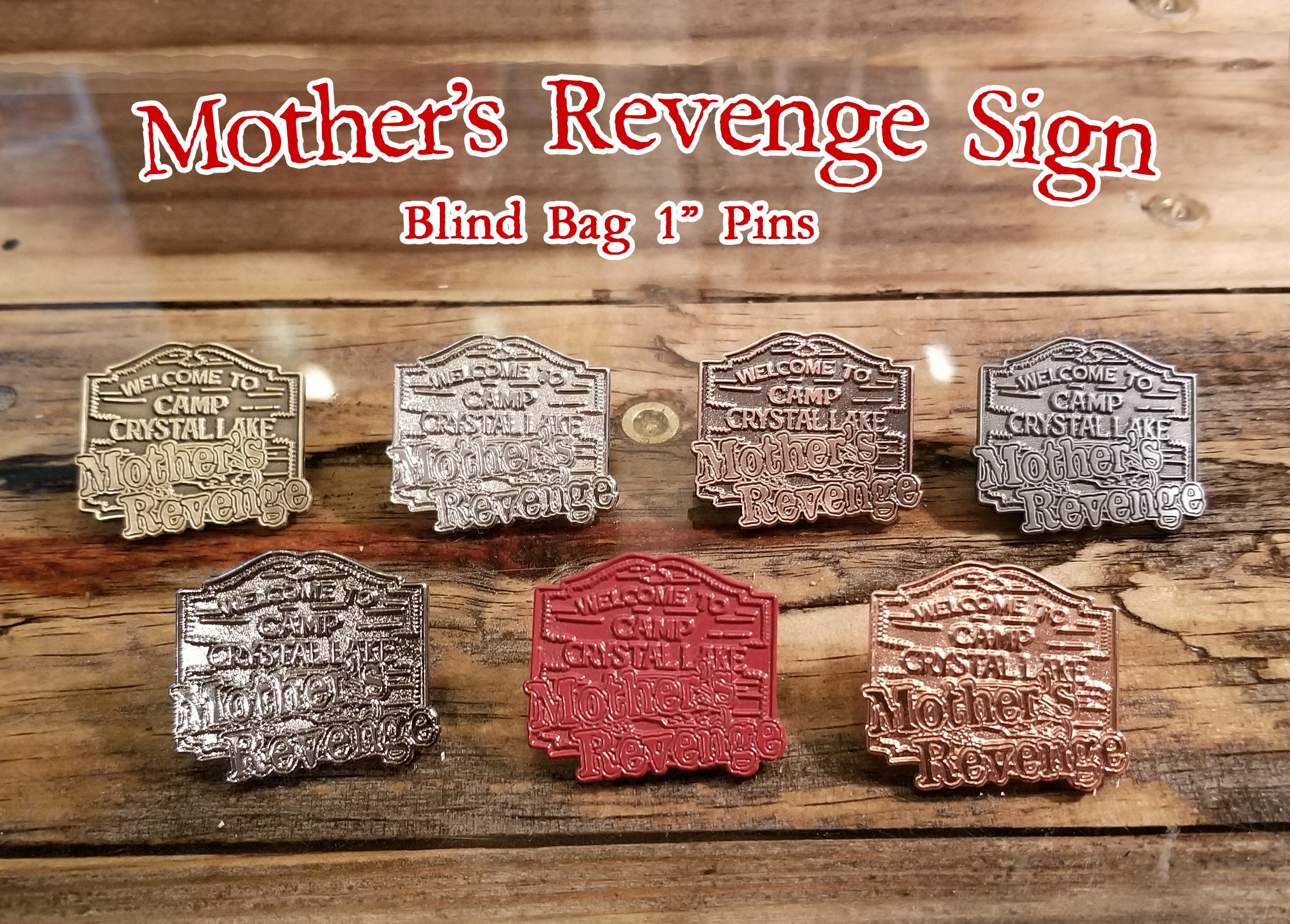 Enamel Pin MOTHER'S REVENGE Sign 1 Metal Pin | Etsy