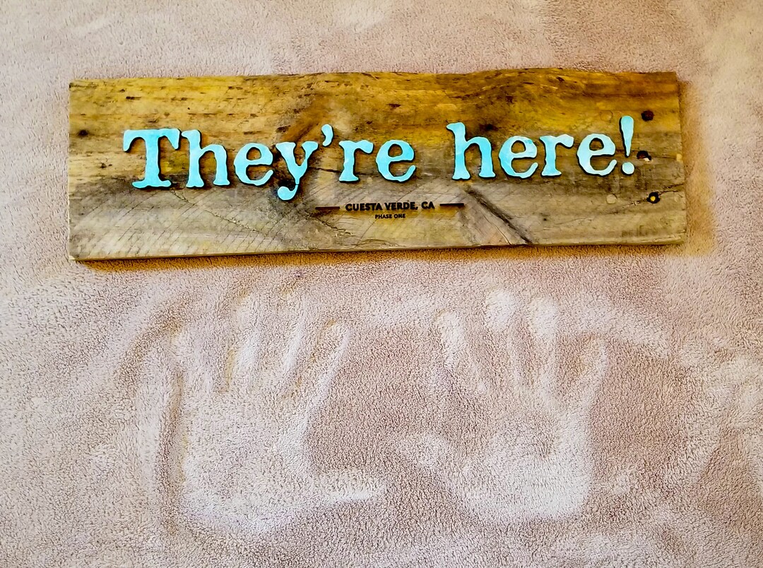 Poltergeist Wood Sign: Handmade Reclaimed Wood Movie Prop Decor - Etsy