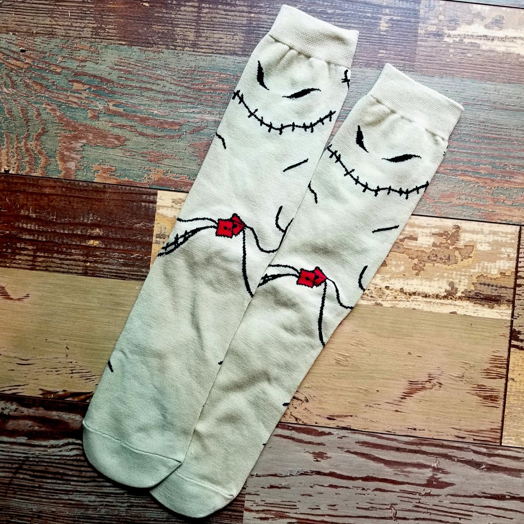 SOCKS OOGIE BOOGIE Gambler Burlap Sack Casual Knit Socks Nightmare ...