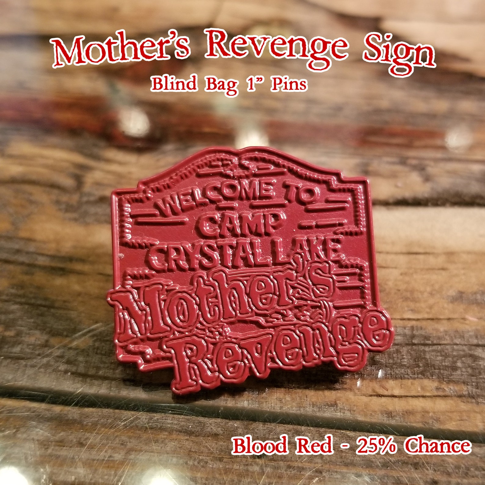 Enamel Pin MOTHER'S REVENGE Sign 1 Metal Pin | Etsy
