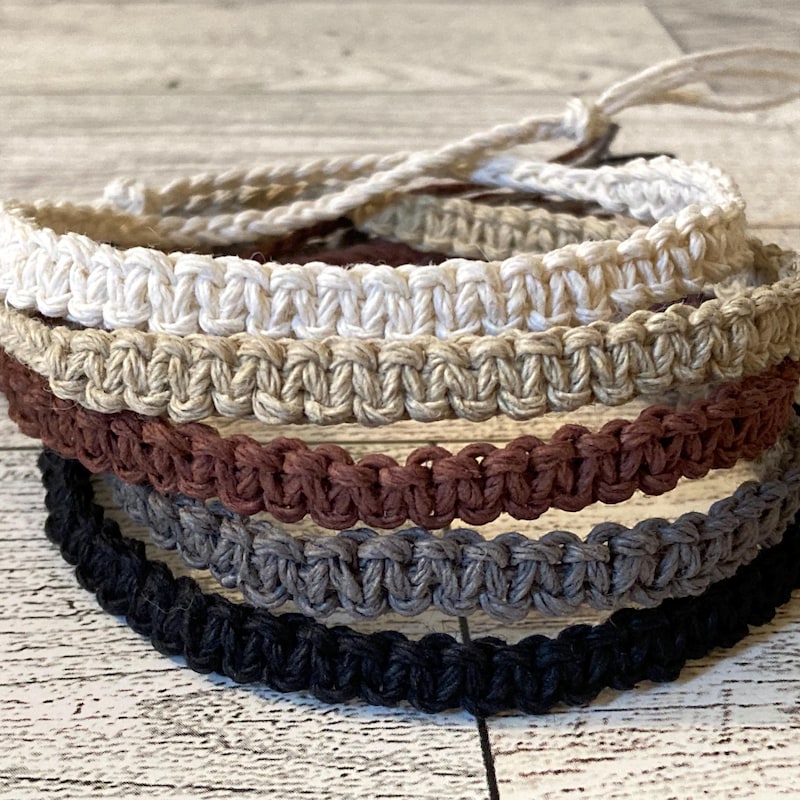 Square Knot Bracelet - Etsy