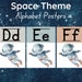 Space Theme Alphabet Posters - Etsy