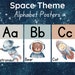 Space Theme Alphabet Posters - Etsy
