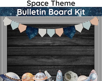 Welcome to Outer Space Bulletin Board Kit Classroom Decor Printable ...