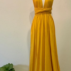 Tuscan Sun Prom Dress Bridesmaids Dress Elegant Simple - Etsy