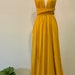 Tuscan Sun Prom Dress Bridesmaids Dress Elegant Simple - Etsy