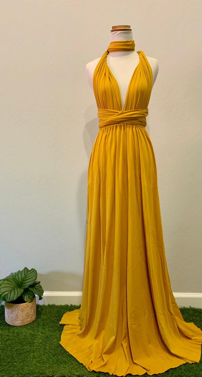 Tuscan Sun Prom Dress Bridesmaids Dress Elegant Simple - Etsy