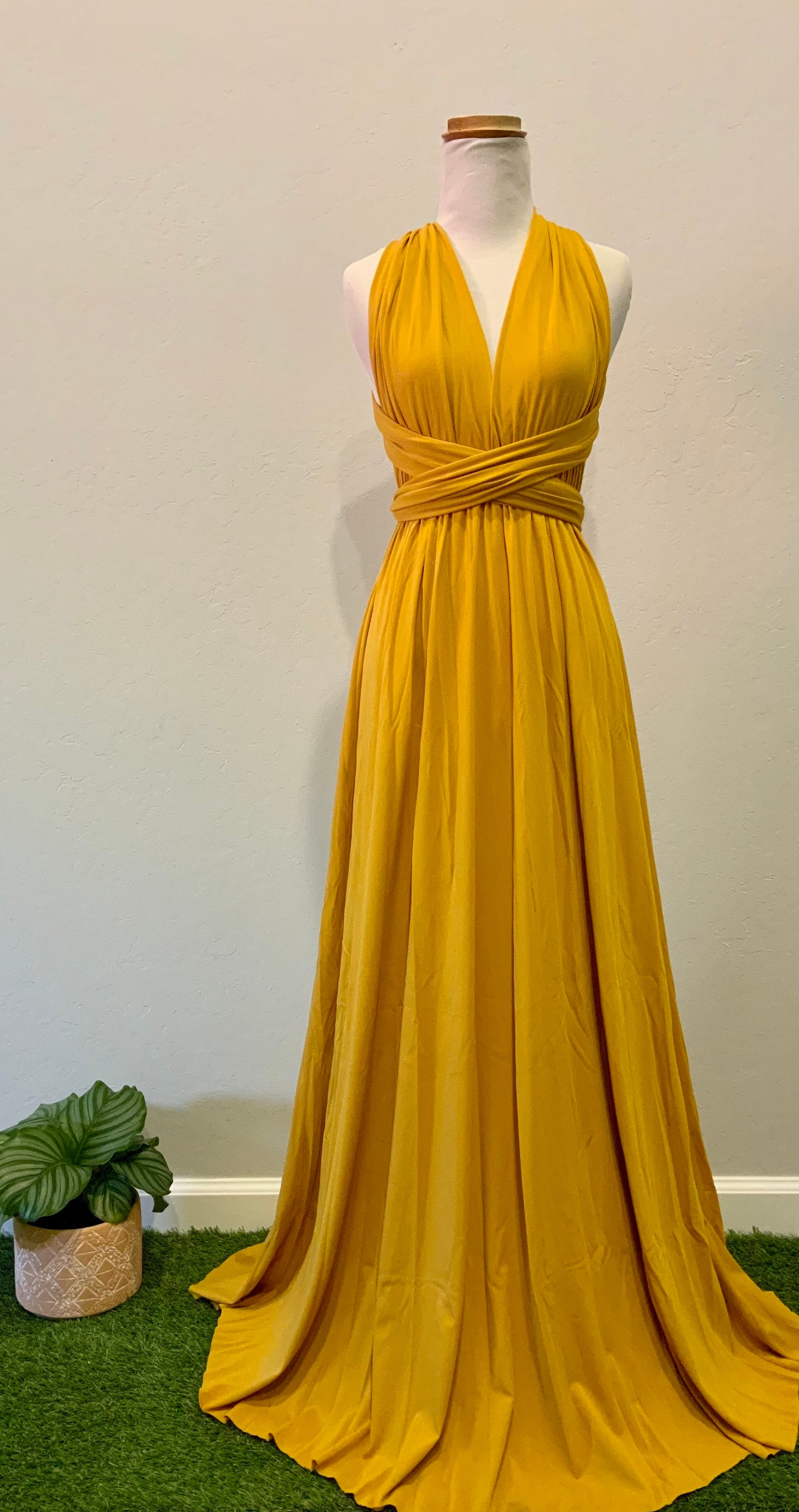 Tuscan Sun Prom Dress Bridesmaids Dress Elegant Simple - Etsy