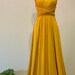 Tuscan Sun Prom Dress Bridesmaids Dress Elegant Simple - Etsy