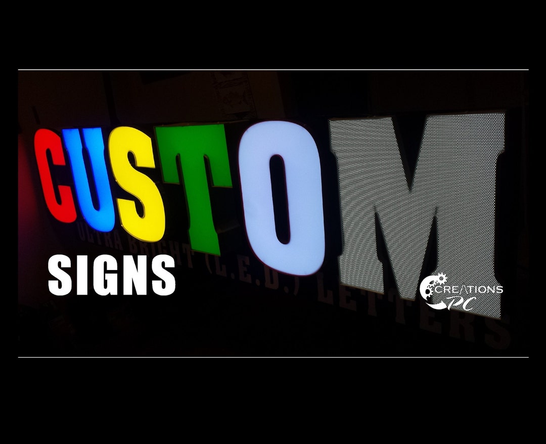 Custom LED Store Signs - High-quality, Affordable, Illuminated Business ...
