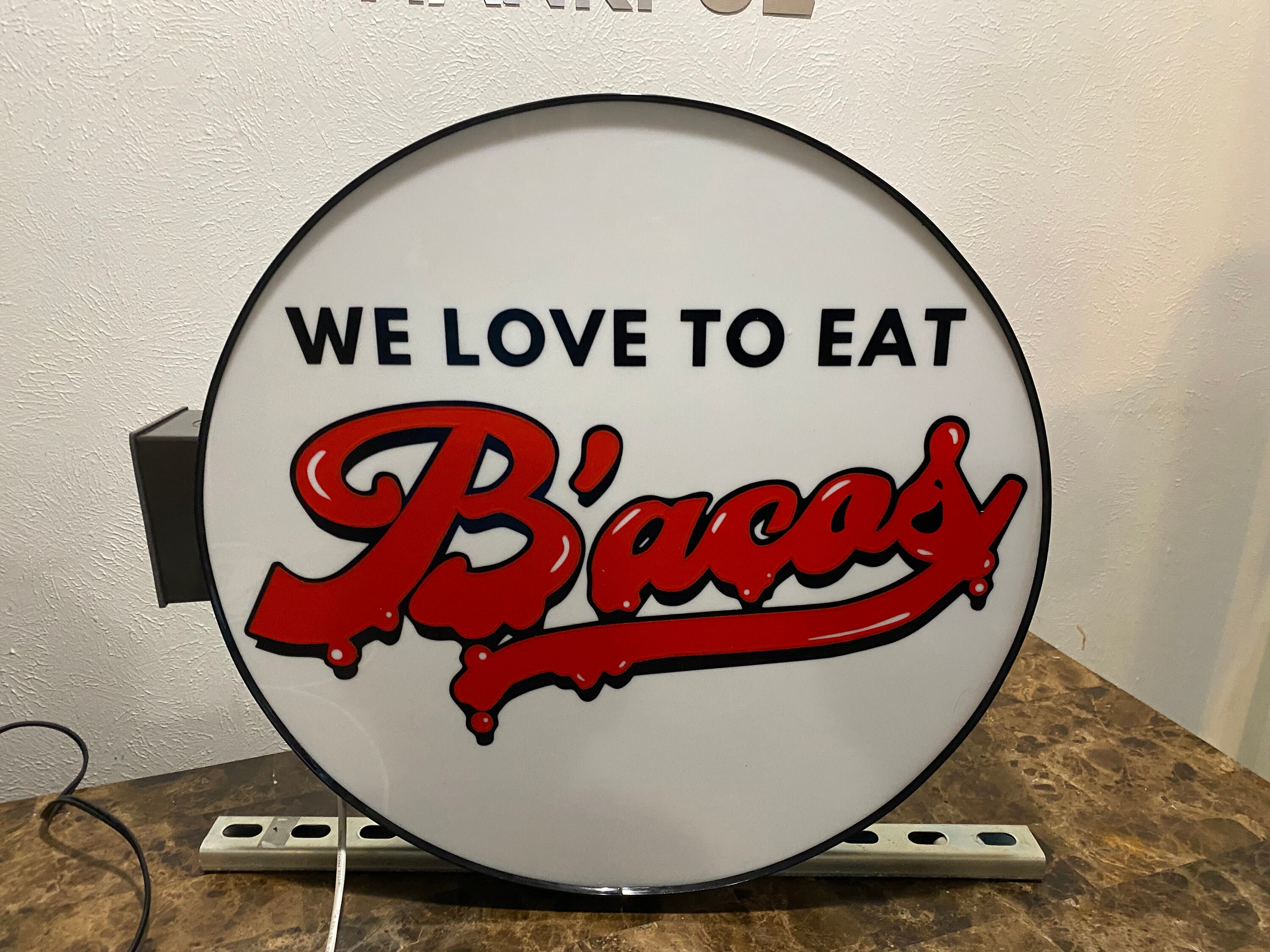 Custom LED Logo Sign With Backlighting - Etsy