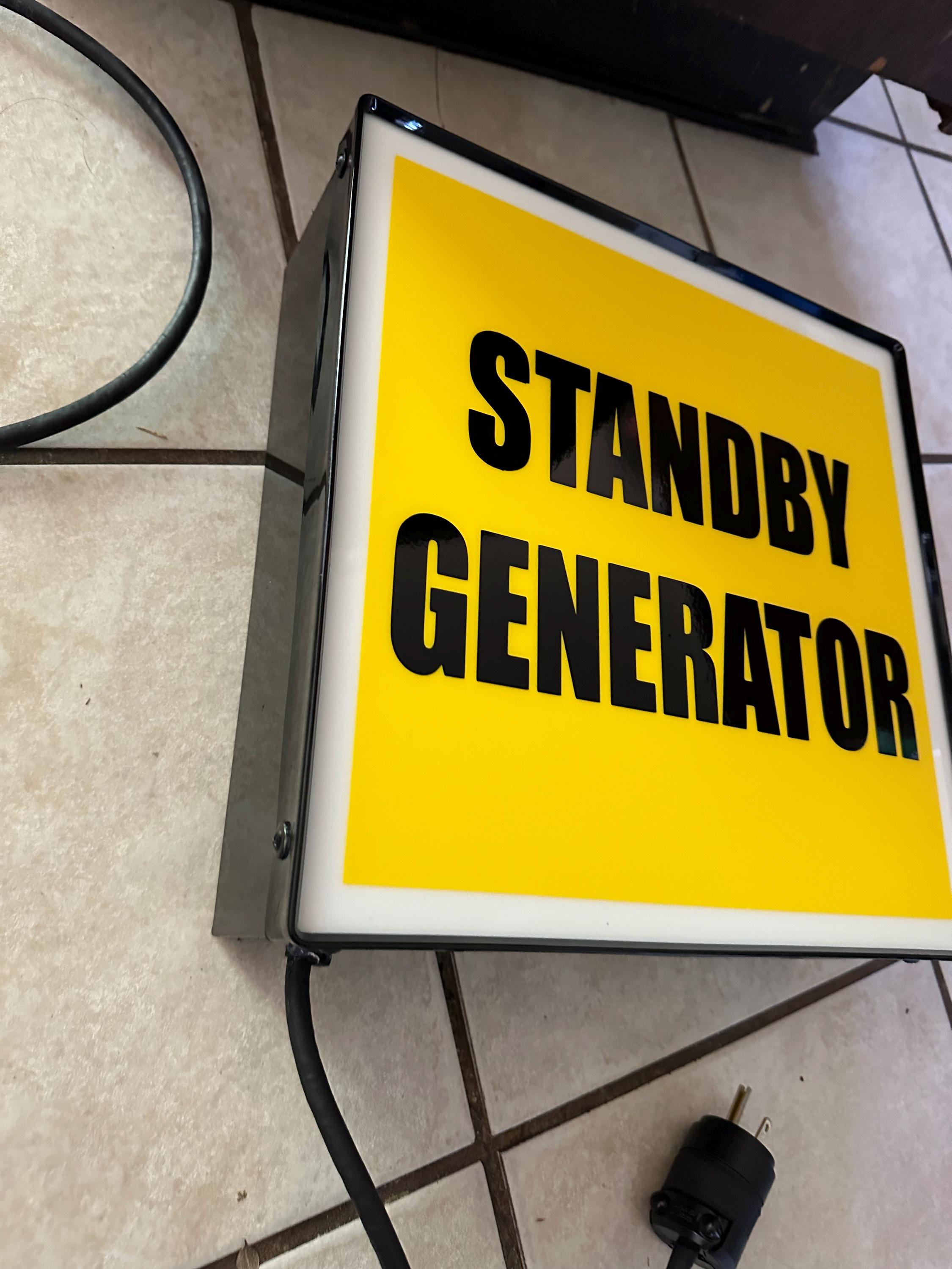 Personalized LED Box Sign - Custom Illuminated Business Signs - Indoor ...