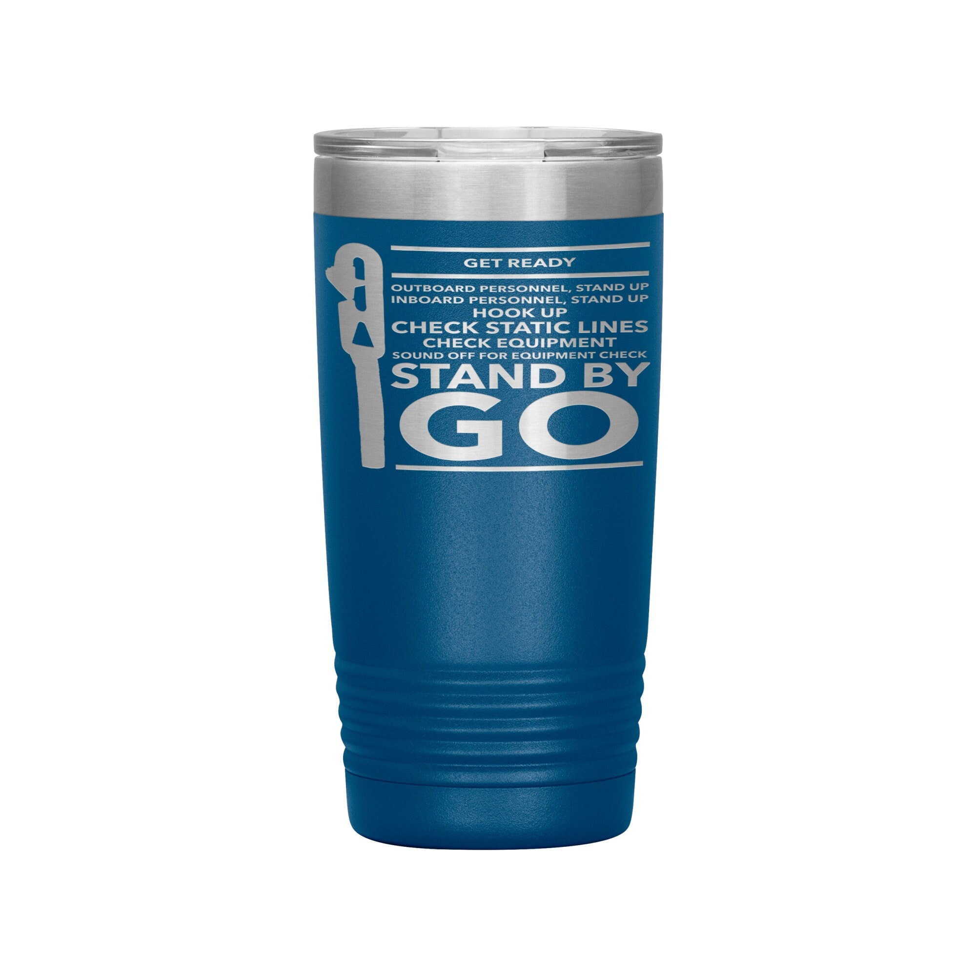 Airborne Static Line, Jumpmaster Commands Stainless Steel 20 Oz ...