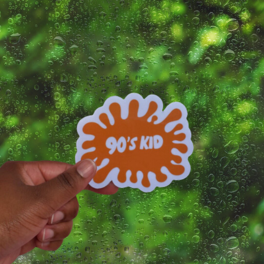 90s Kid Sticker, Cartoon Sticker, 1990s Babies, Water Bottle Sticker ...