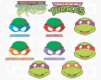 Ninja turtles svg | Etsy