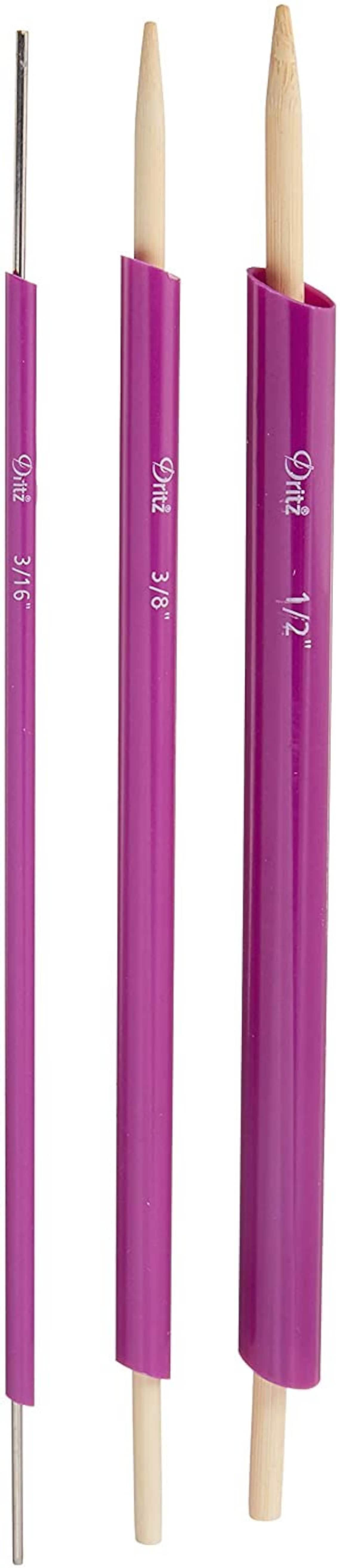 Dritz Quick Turn Tube Turners three sizes in one pack 3/16 | Etsy