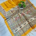 Gicha Silk by Silk Saree With Stitched Designer Blouse - Etsy