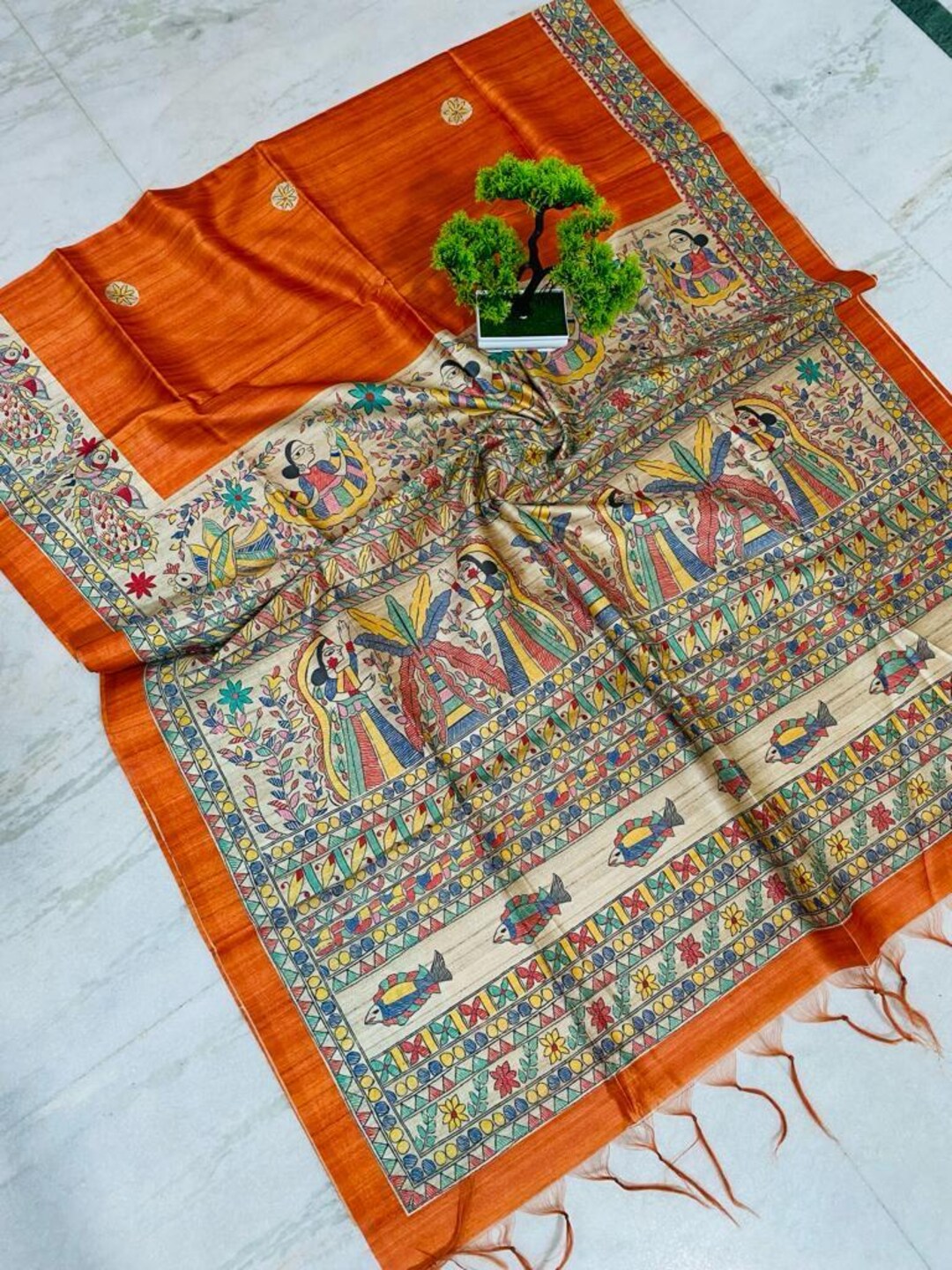 Gicha Silk by Silk Saree With Stitched Designer Blouse - Etsy