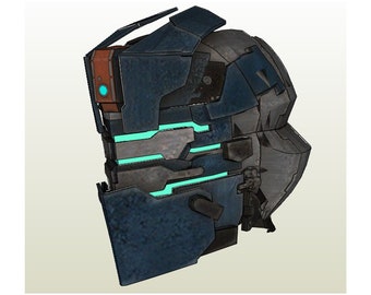 Task Master Helmet Pattern Pepakura FOAM Unfold | Etsy