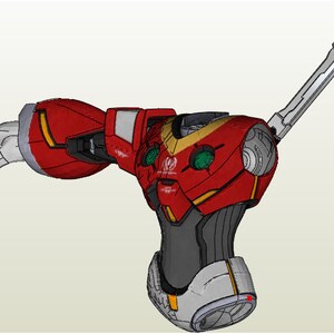 Zero Full Body Armor - Pepakura FOAM Unfold - Etsy