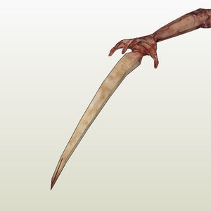 Slasher Claw Pepakura FOAM Unfold - Etsy