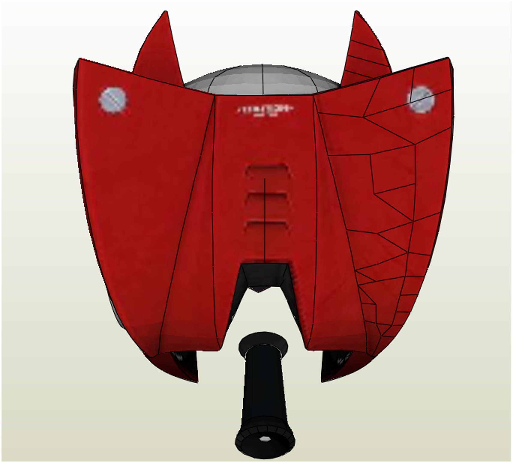 Zero's Helmet - Pepakura FOAM Unfold - Etsy