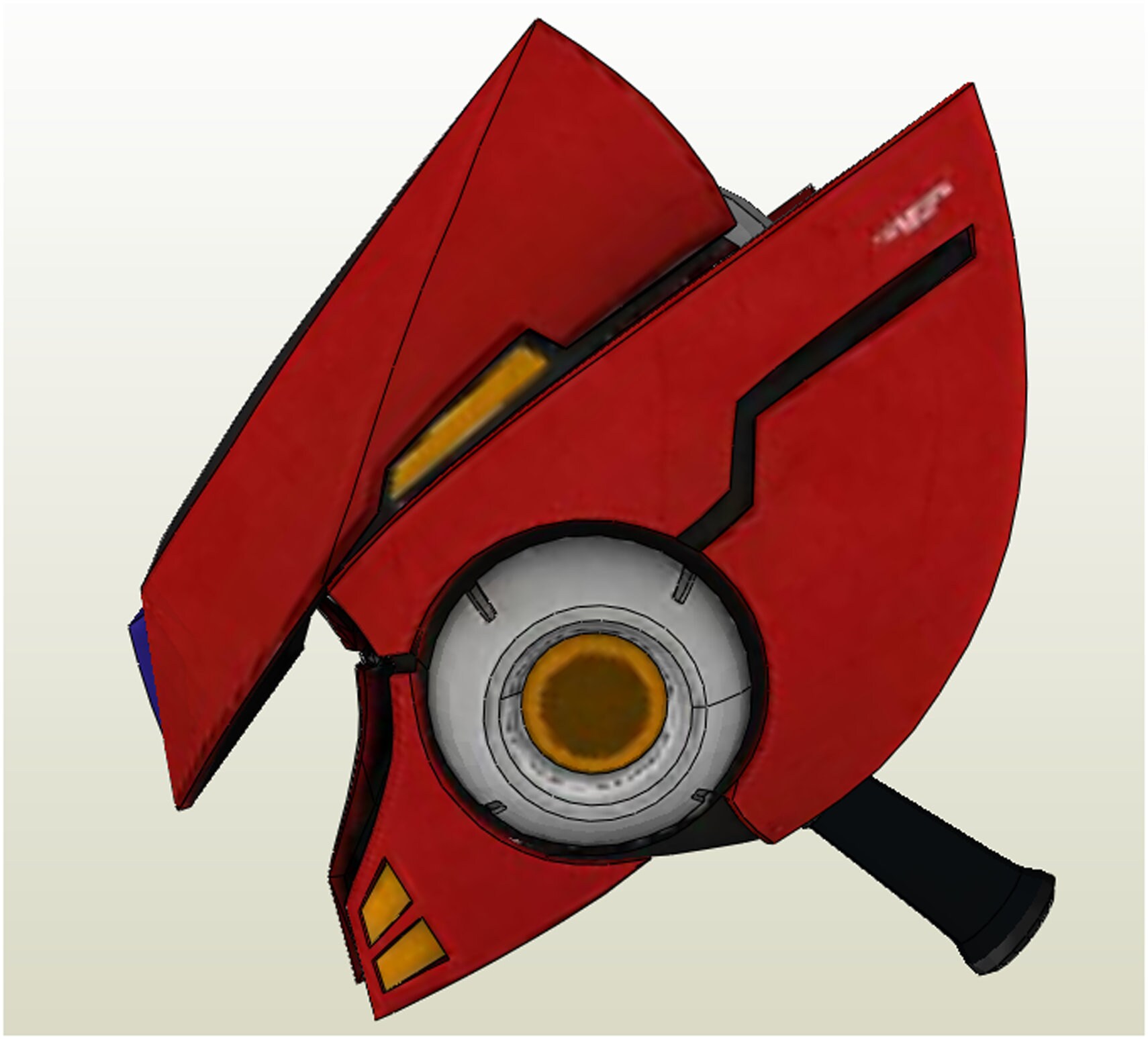 Zero's Helmet - Pepakura FOAM Unfold - Etsy