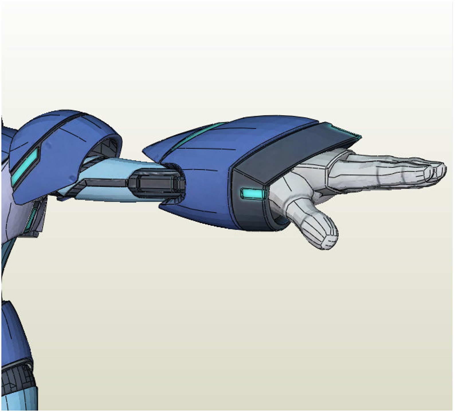 Mega Man X Full Body Armor Pepakura FOAM Unfold - Etsy Canada