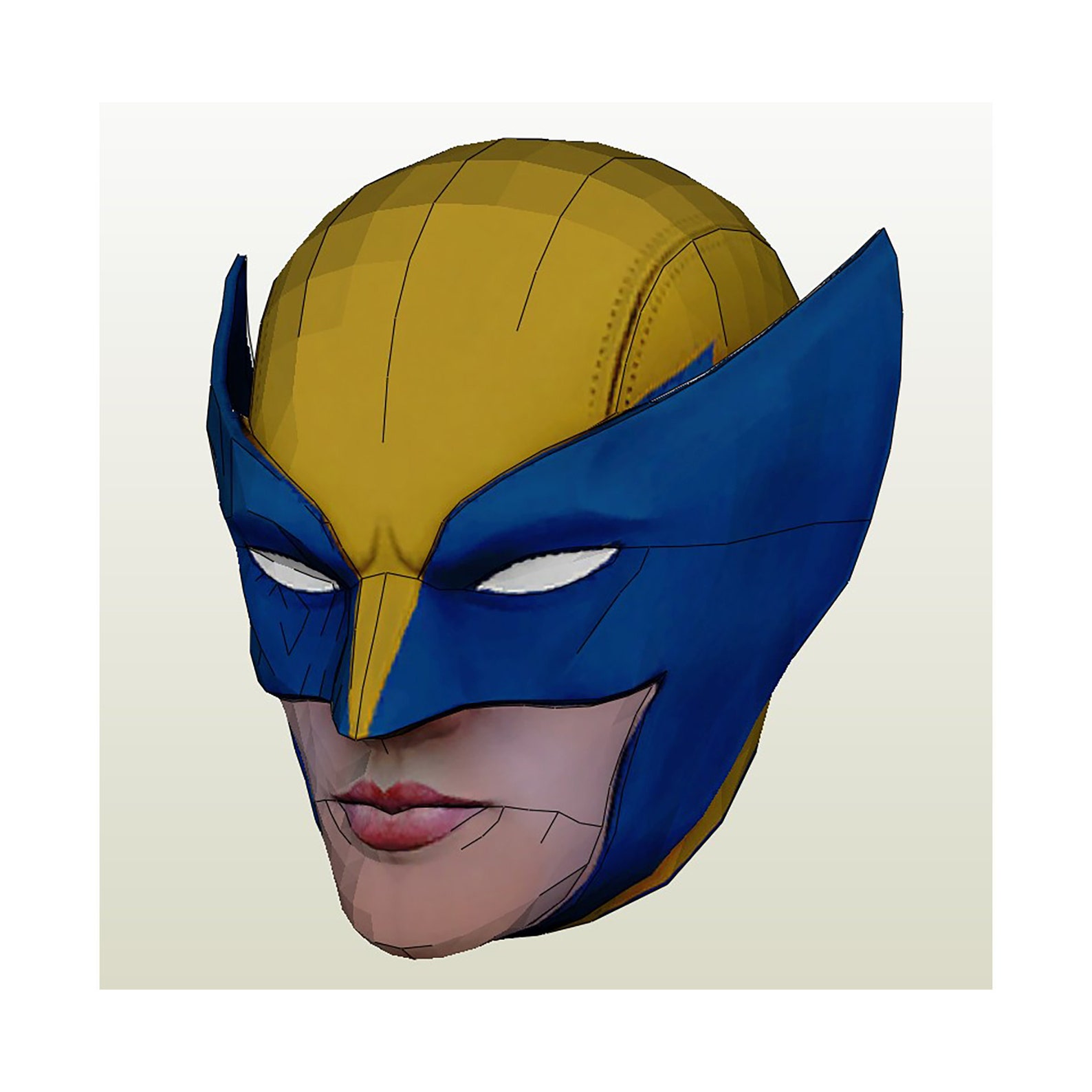 X-23 Mask Pepakura FOAM Unfold - Etsy