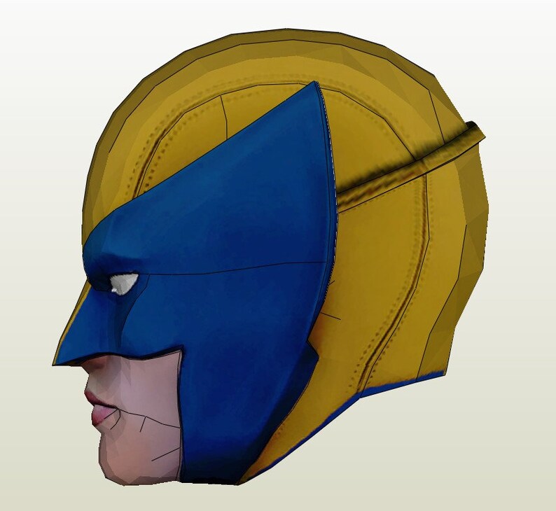 X-23 Mask Pepakura FOAM Unfold - Etsy
