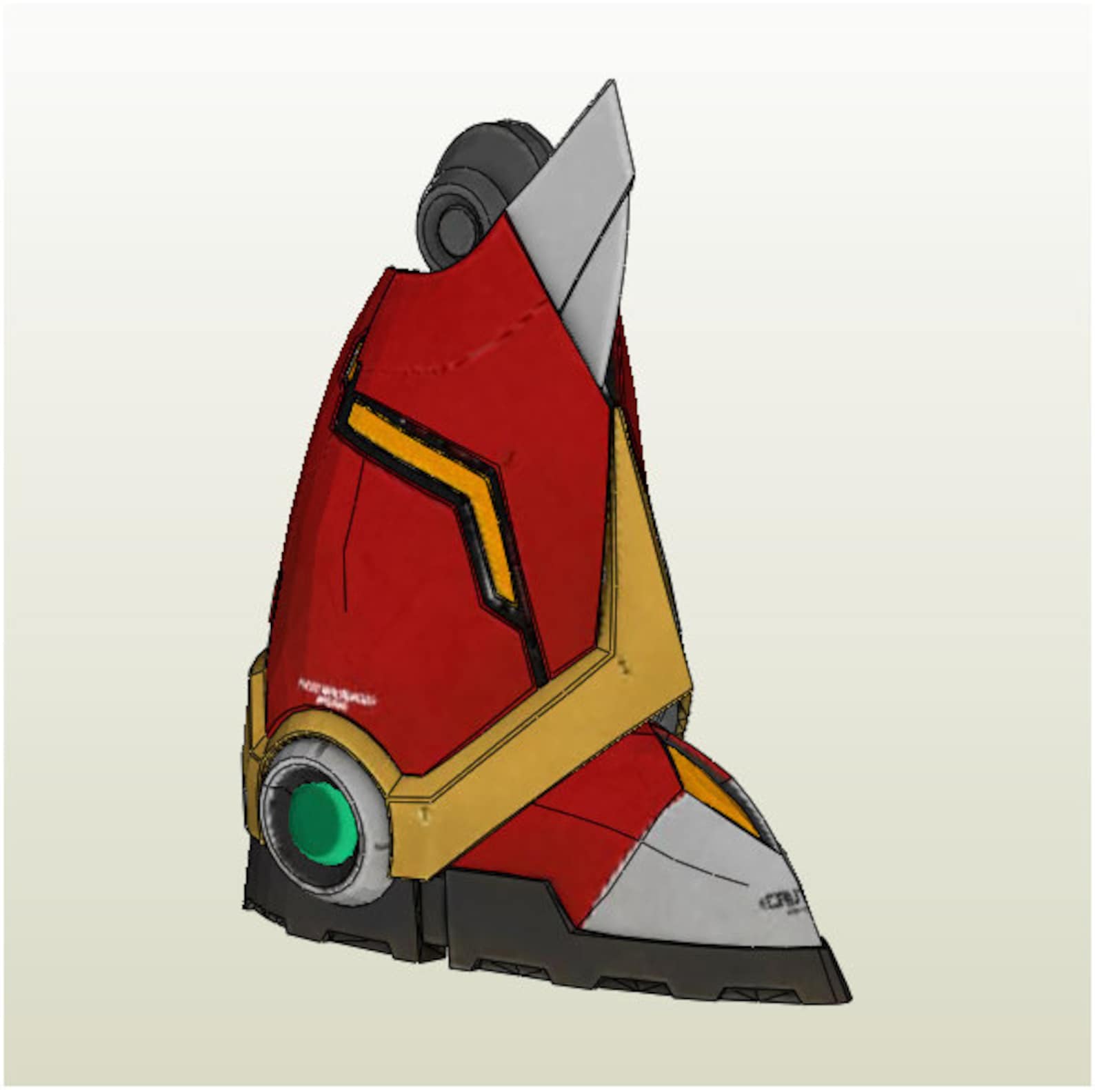 Zero Full Body Armor - Pepakura FOAM Unfold - Etsy