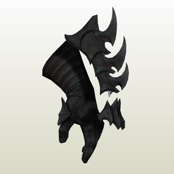 Medieval Gauntlet Template - Etsy