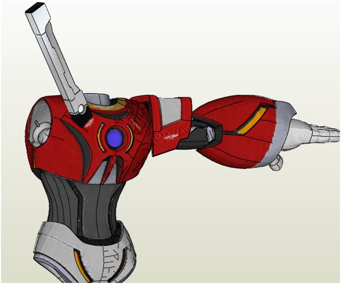 Zero Full Body Armor - Pepakura FOAM Unfold - Etsy