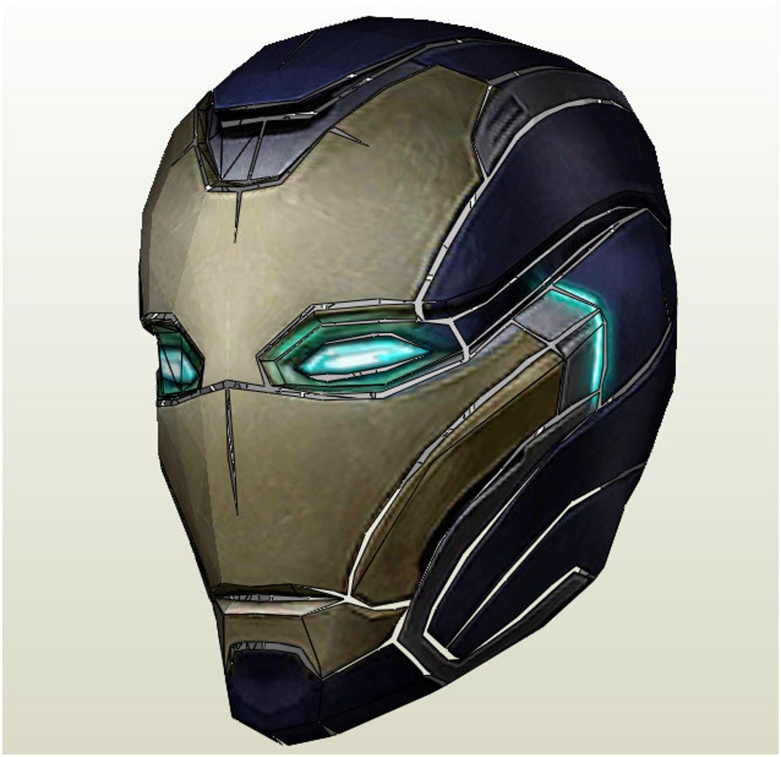 Rescue Helmet Pepakura FOAM Unfold - Etsy