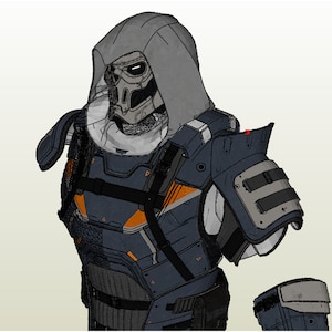 Task Master Armor - Pepakura FOAM Unfold - Etsy