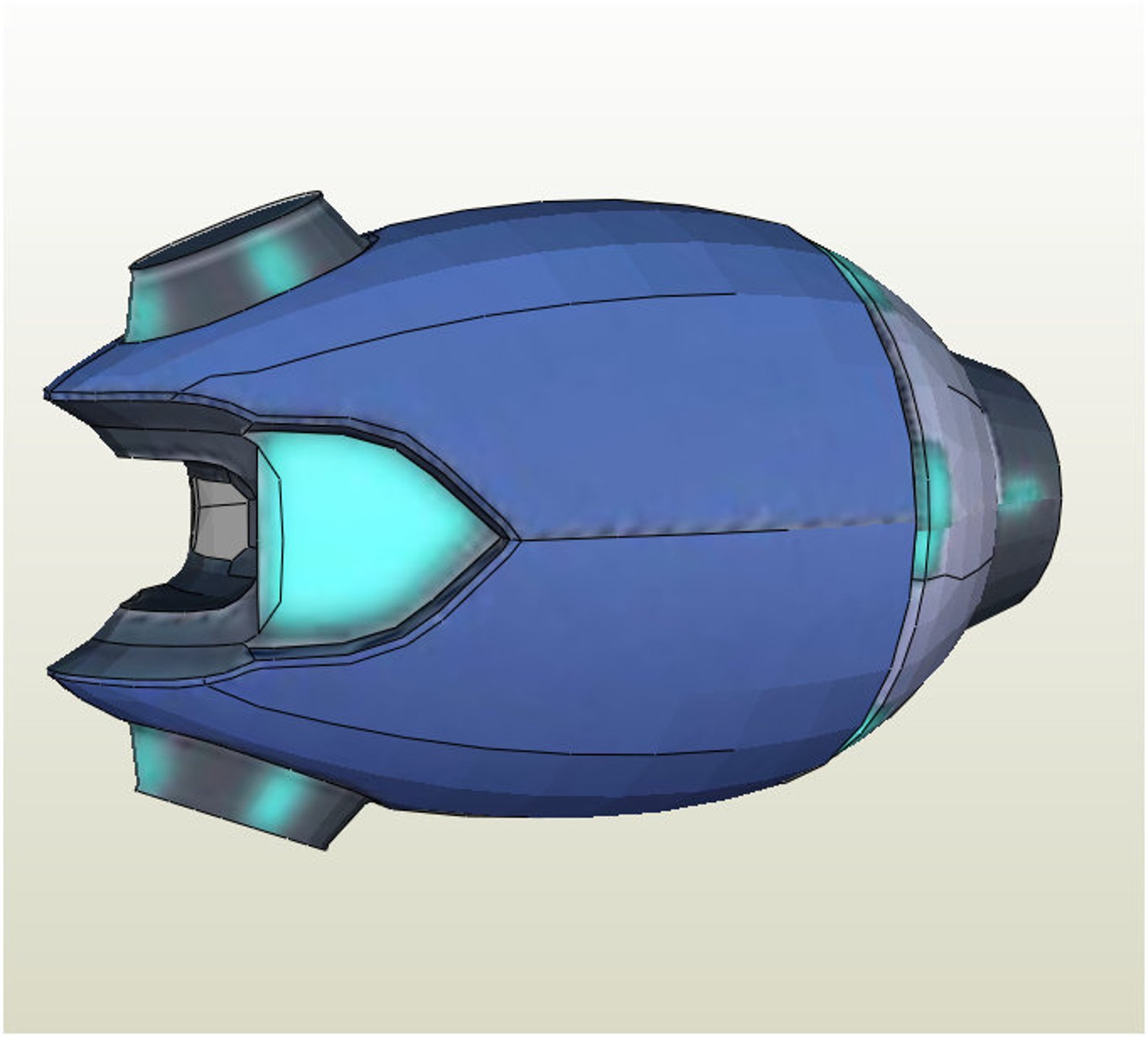 Mega Man X-buster Pepakura FOAM Unfold - Etsy