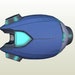 Mega Man X-buster Pepakura FOAM Unfold - Etsy