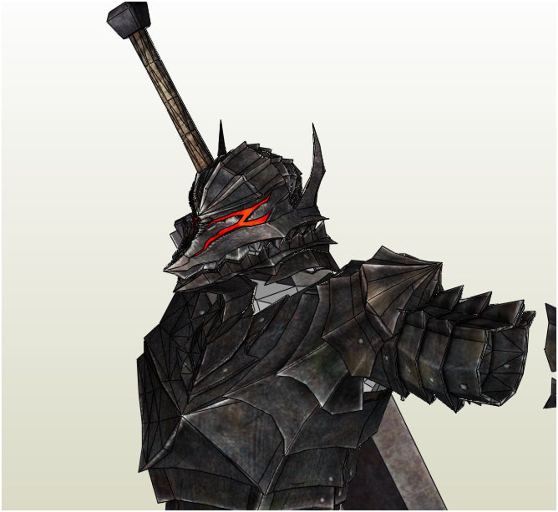 Berserker Armor - Pepakura FOAM Unfold - Etsy Canada