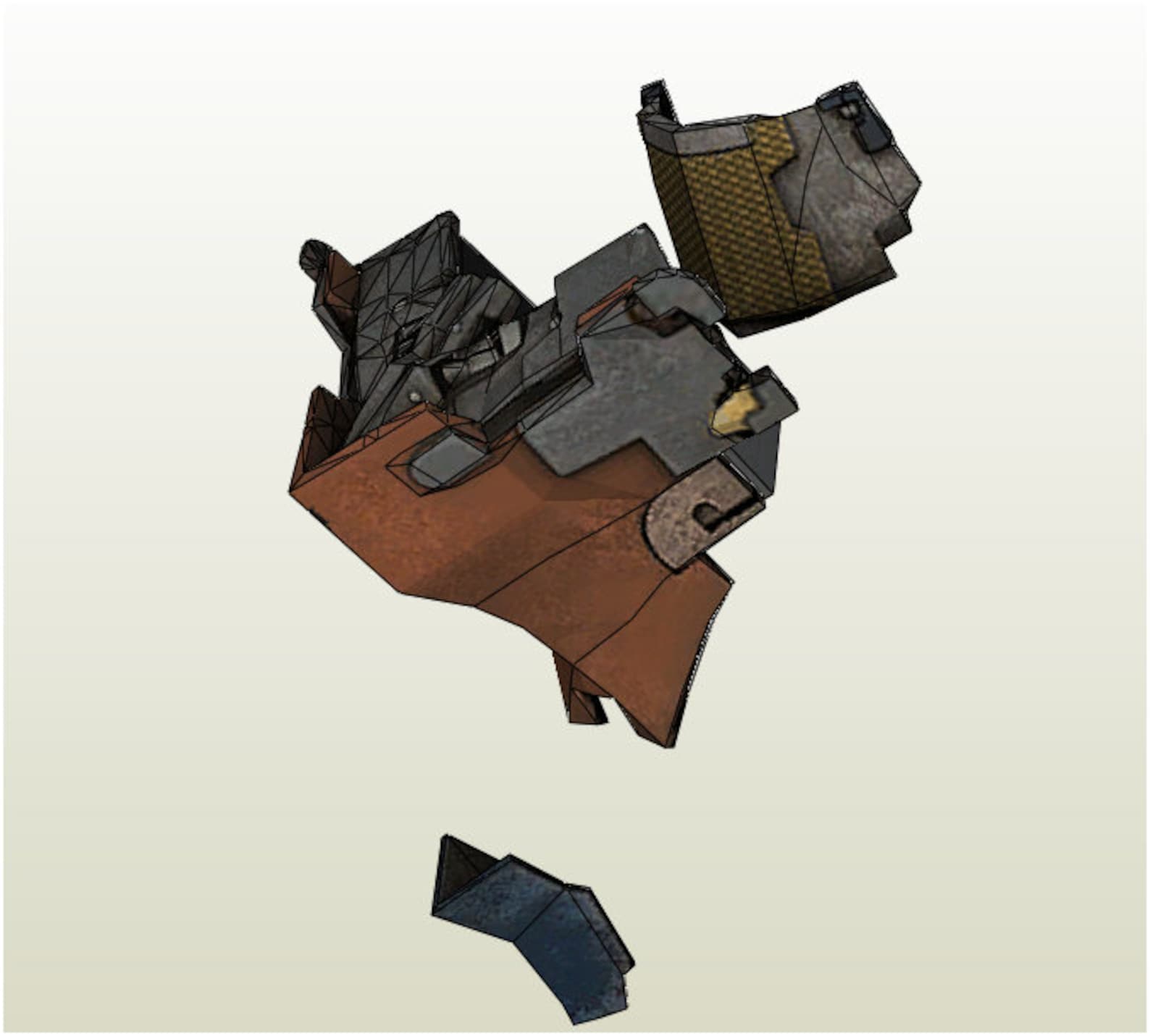 Advanced Armor Pepakura FOAM Unfold - Etsy Canada