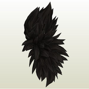 Alt SS4 Hair Pepakura FOAM Unfold - Etsy