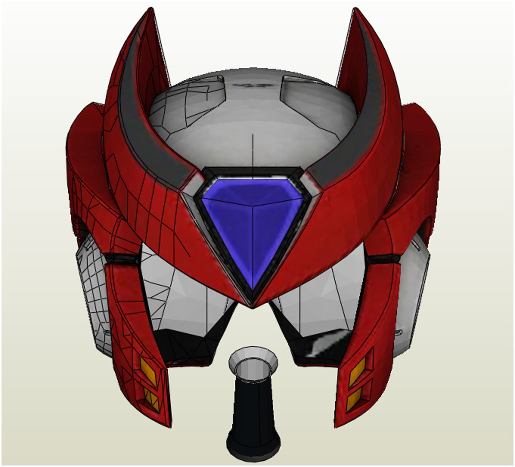 Zero's Helmet Pepakura FOAM Unfold - Etsy