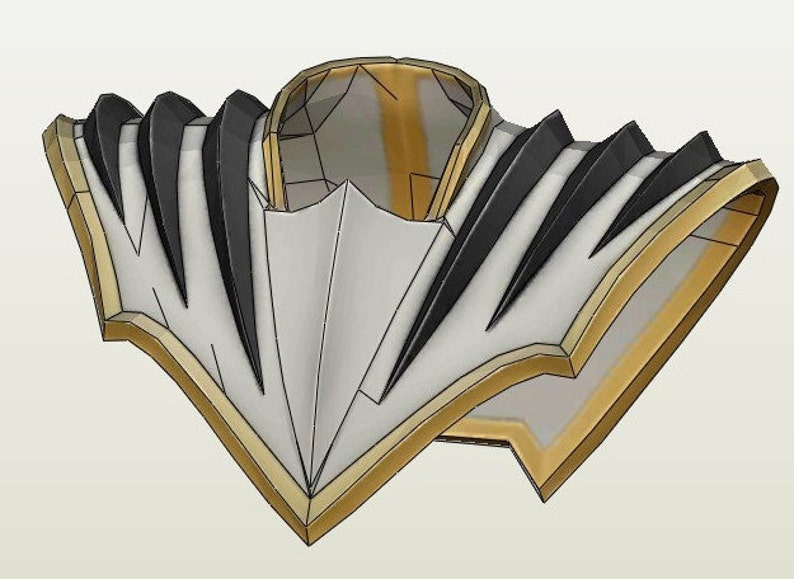 White Dino Shield - Etsy