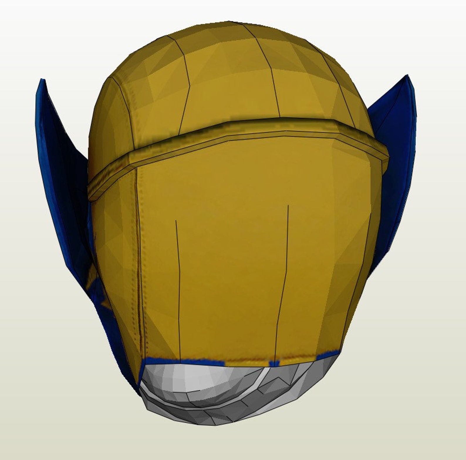 X-23 Mask Pepakura FOAM Unfold - Etsy