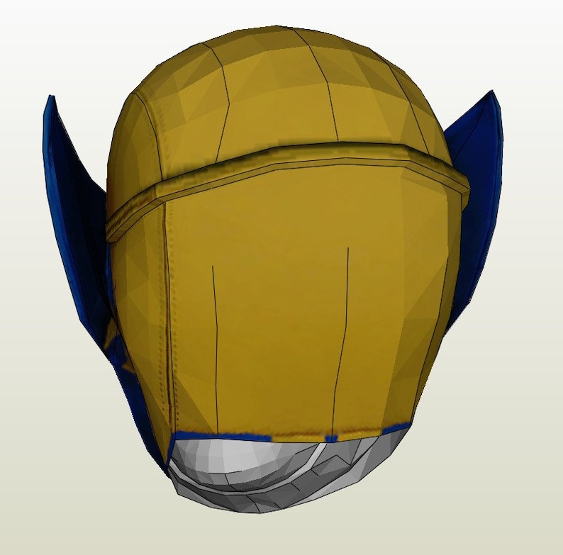 X-23 Mask Pepakura FOAM Unfold - Etsy