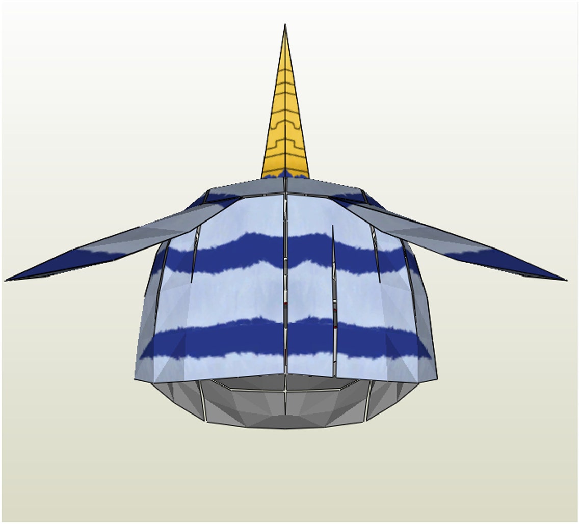 Gabumon Mask Pepakura FOAM Unfold | Etsy