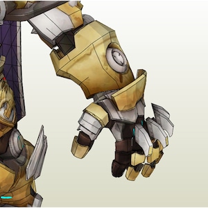 Lionhardt Full Armor - Pepakura FOAM Unfold - Etsy Canada