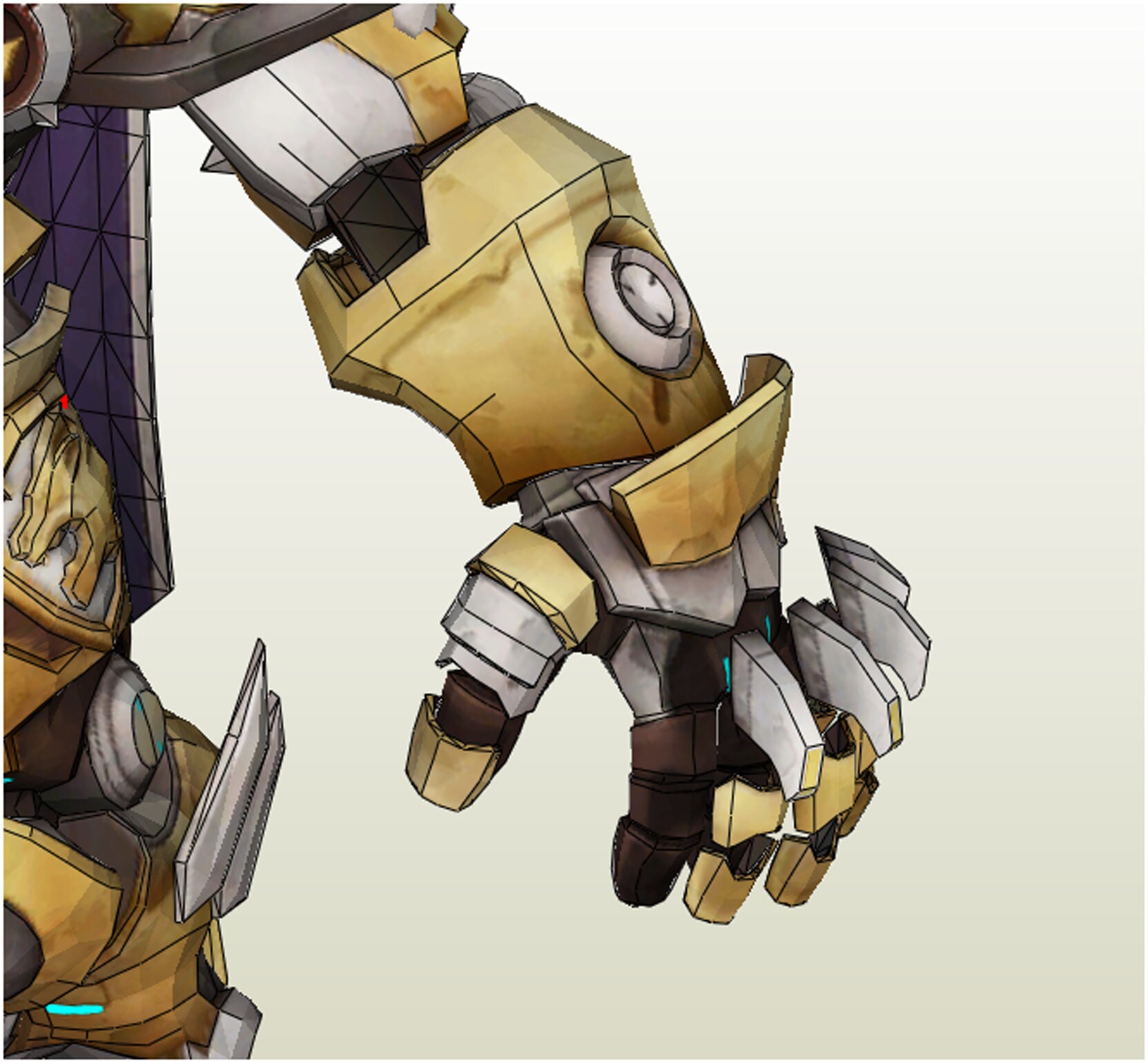 Lionhardt Full Armor - Pepakura FOAM Unfold - Etsy Canada